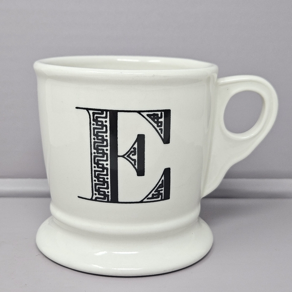 Anthropologie | Dining | Anthropologie Cup Monogram E Mug | Poshmark